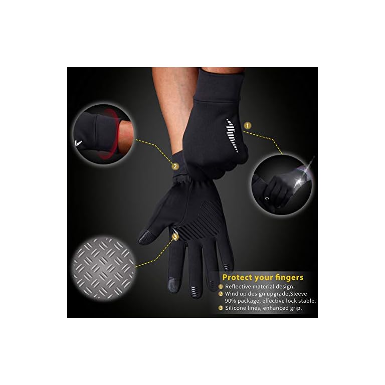 SIMARI Touchscreen Winter Gloves for Men and Women, Thermal Cold ...