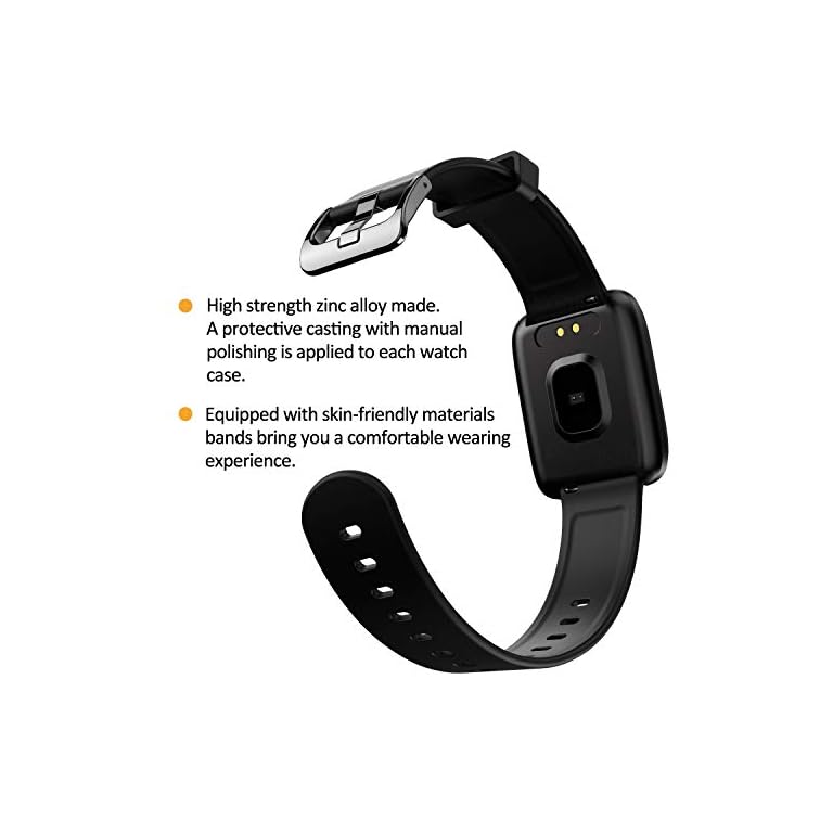 DoSmarter Fitness Tracker Waterproof for Woman Man, All-Day Activity ...