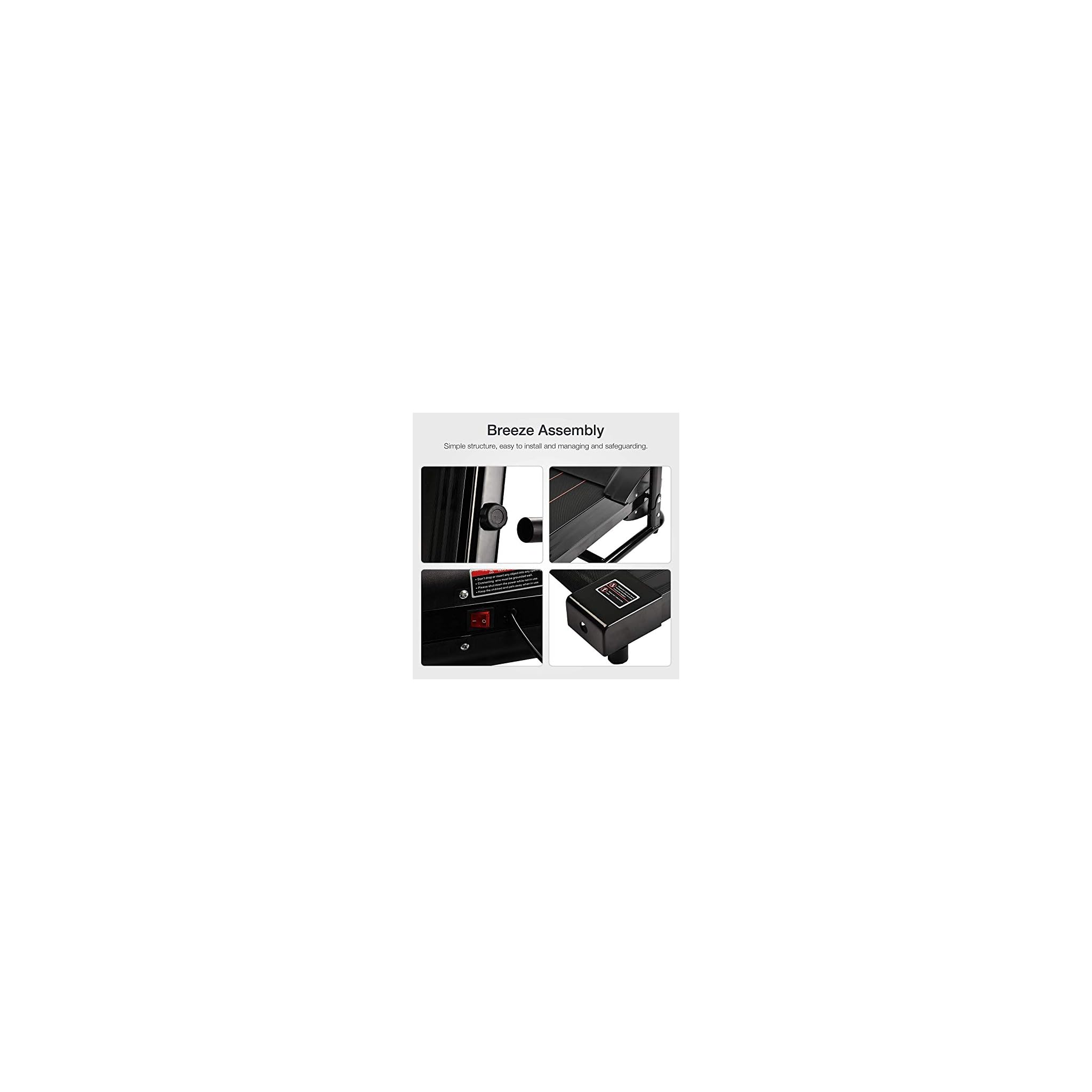 MURTISOL Electric Treadmill Folding Running Machine, Running Treadmill ...