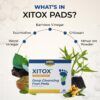 Xitox Detox Foot Pads - Natural Foot Care for Runners - Need For Run